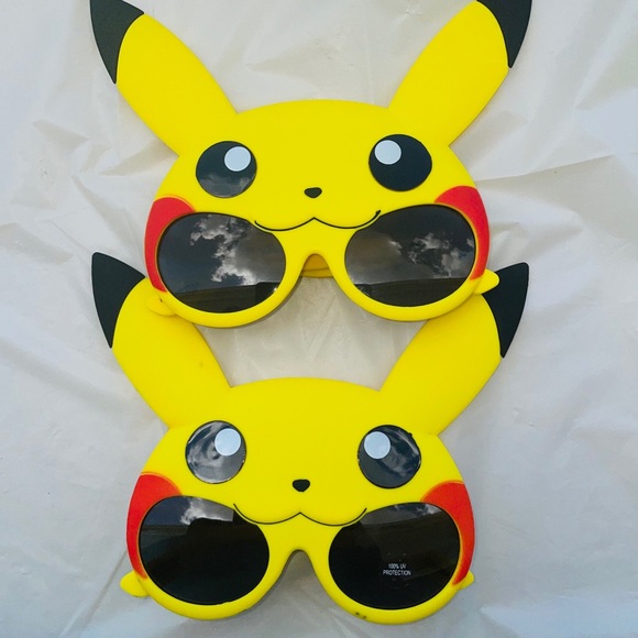 Pokemon | Accessories | 2 Pikachu Sunstaches Sunglasses Pokemon Shades ...